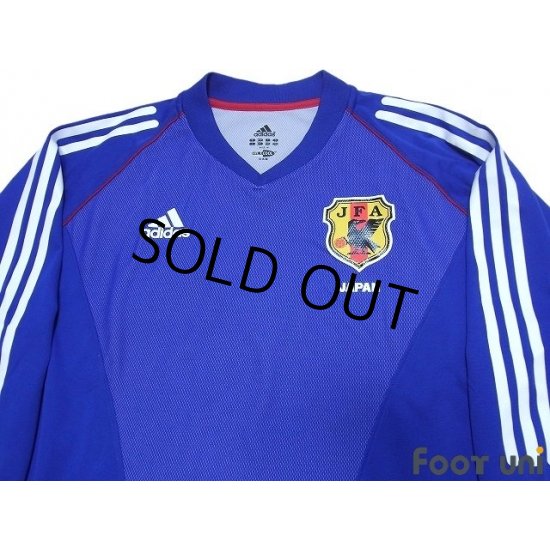 Japan 2002 Home Authentic L/S Shirt/Jersey adidas National Teams(Europe ...