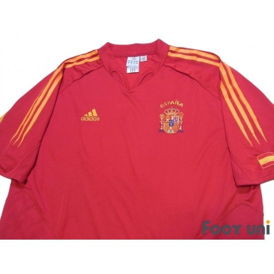 Spain Euro 2004 Home Shirt and Shorts Set - Online Store From Footuni Japan