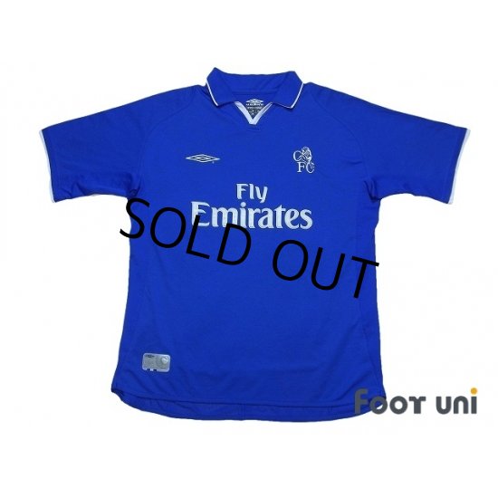 Chelsea 2001-2003 Home Shirt/Jersey - Online Store From Footuni Japan