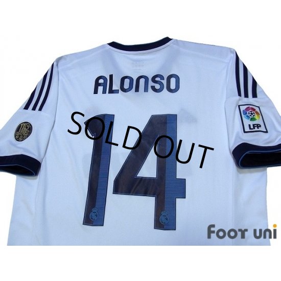 Real Madrid 2012-2013 Home Shirt #14 Xabier Alonso - Online Store From ...