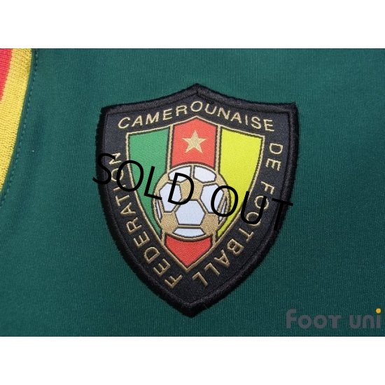 Cameroon 2002 Home Authentic Sleeveless Shirt - Online Store From ...