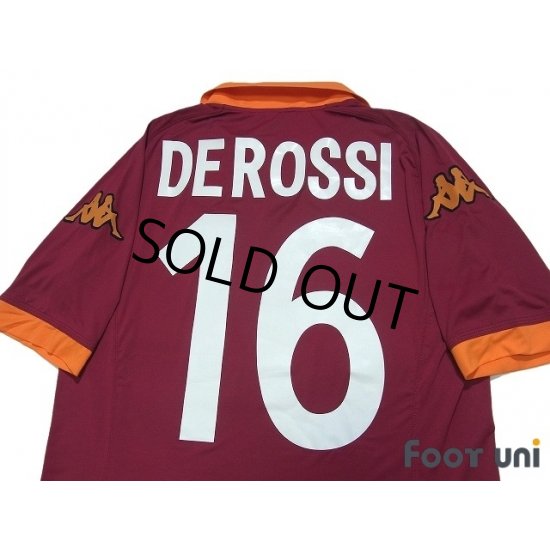 AS Roma 2012-2013 Home Shirt #16 De Rossi - Online Store From Footuni Japan