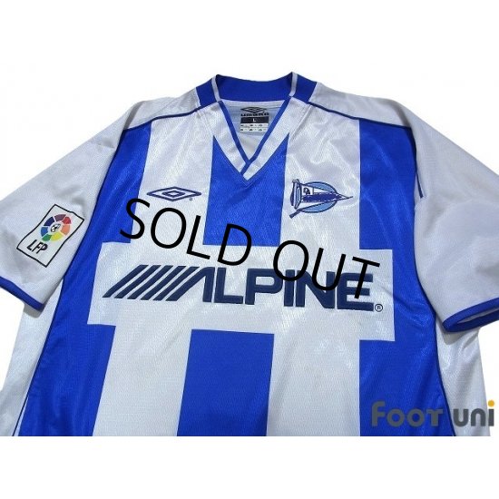 Alaves 2002-2003 Home Shirt - Online Store From Footuni Japan