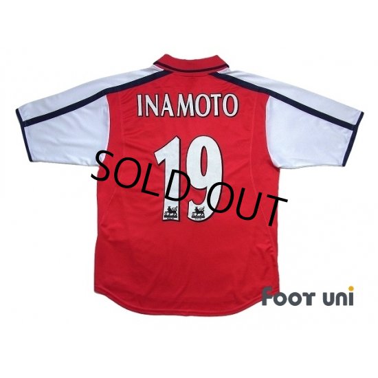 Arsenal 2000-2002 Home Shirt #19 Inamoto - Online Store From Footuni Japan