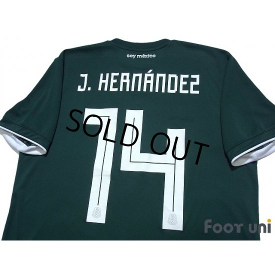 Mexico 2018 Home Shirt #14 Javier Hernandez - Online Store From Footuni ...