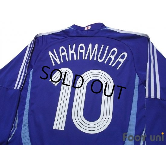 Japan 2006 Home Long Sleeve Shirt #10 Nakamura - Online Store From ...