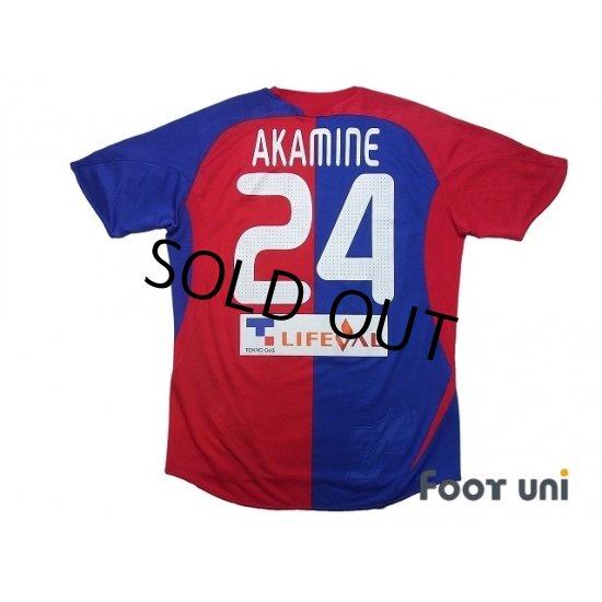 F.C. Tokyo 2008-2009 Home Shirt #24 Akamine - Online Store From Footuni ...