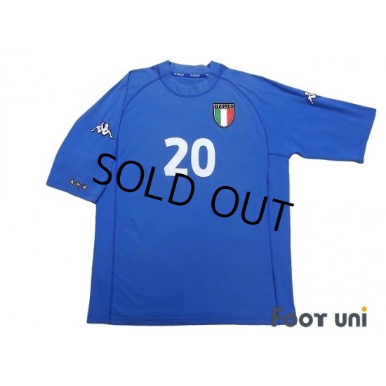 Italy Euro 2000 Home Shirt #20 Totti - Online Store From Footuni Japan