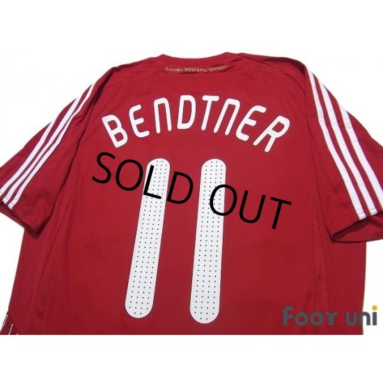 Denmark 2008 Home Shirt #11 Bendtner - Online Store From Footuni Japan