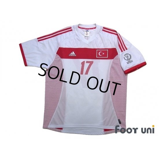 Turkey 2002 Home Shirt #17 İlhan Mansız - Online Store From Footuni Japan