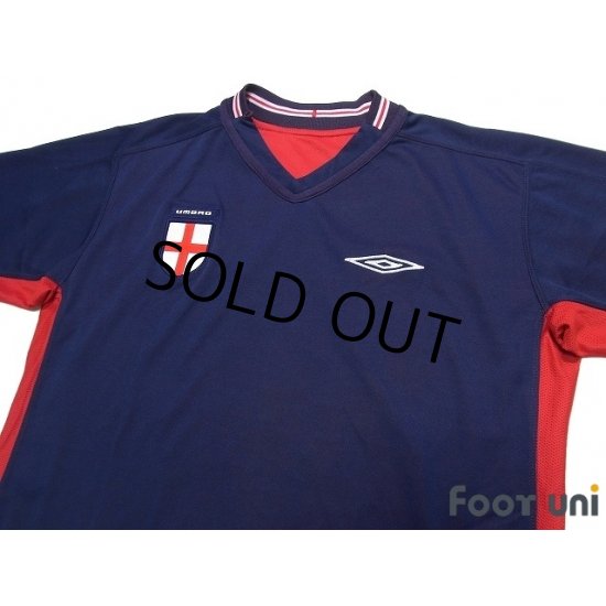 England 2002 Away Reversible Shirts and shorts Set - Online Store From ...