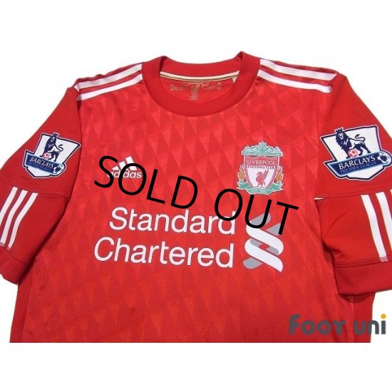 Liverpool 2010-2011 Home Authentic Shirt #8 Gerrard - Online Store From ...
