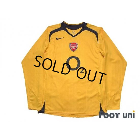 Arsenal 2005-2006 Away Long Sleeve Shirt - Online Shop From Footuni Japan