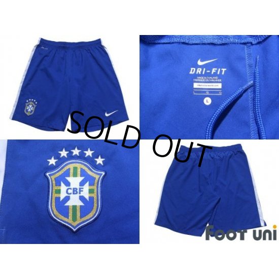 Brazil 2014 Away Shirts and shorts Set #10 - Online Shop From Footuni Japan