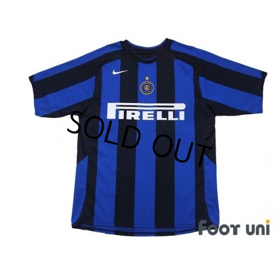 Inter Milan 2005-2006 Home Shirt #7 Figo - Online Shop From Footuni Japan