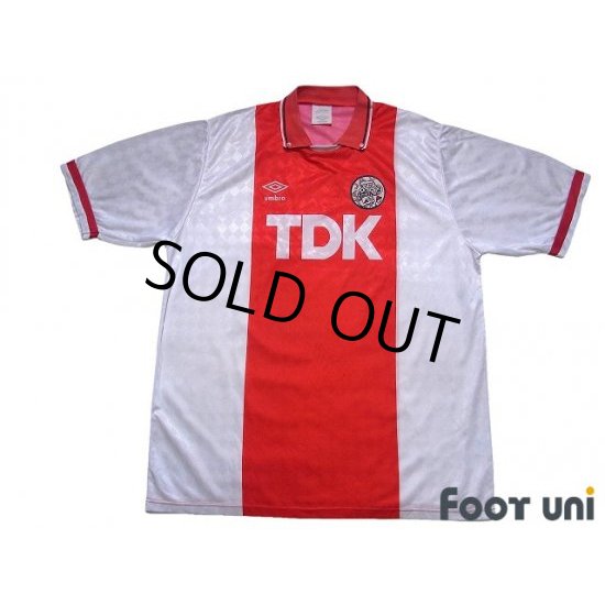 Ajax 1988-1990 Home Shirt - Online Shop From Footuni Japan