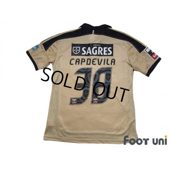 Benfica 2011-2012 Away Shirt #38 Joan Capdevila - Online Shop From ...