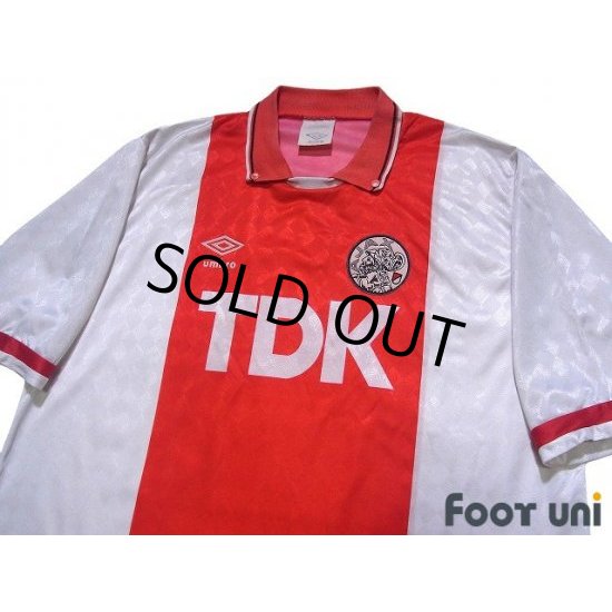 Ajax 1988-1990 Home Shirt - Online Shop From Footuni Japan