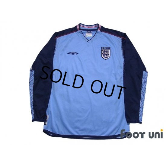 England 2002 Goalkeeper Long Sleeve Shirt - Online Shop From Footuni Japan
