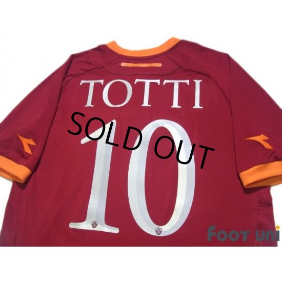 AS Roma 2016-2017 Home Shirt #10 Francesco Totti - Online Shop From ...