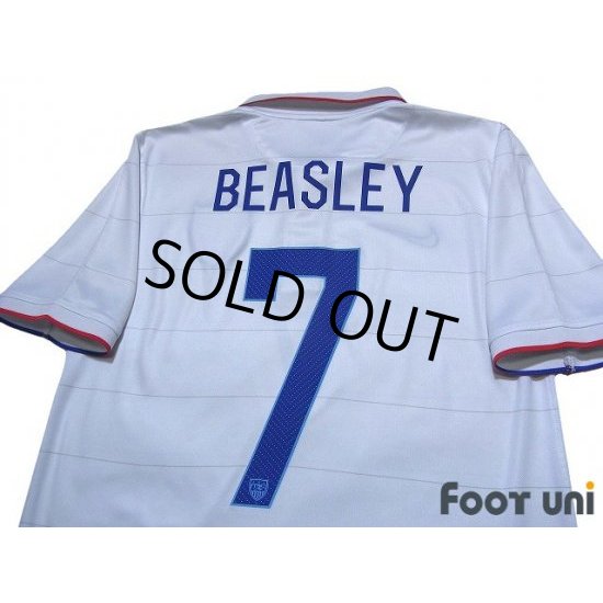 USA 2014 Home Shirt #7 Damarcus Beasley - Online Shop From Footuni Japan