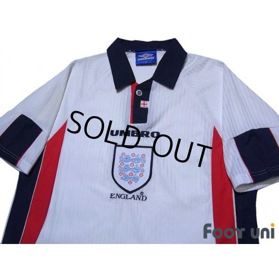 England 1998 Home Shirt - Online Store From Footuni Japan