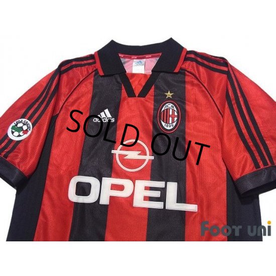 AC Milan 1998-1999 Home Shirt #3 Maldini - Online Store From Footuni Japan