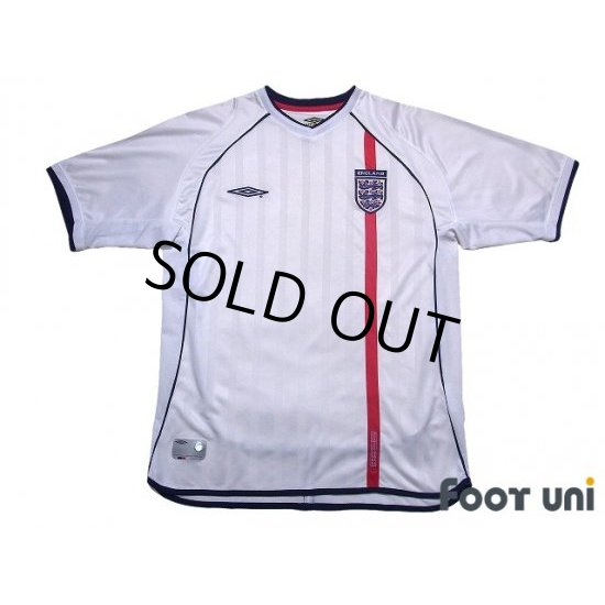 England 2002 Home Shirt - Online Shop From Footuni Japan