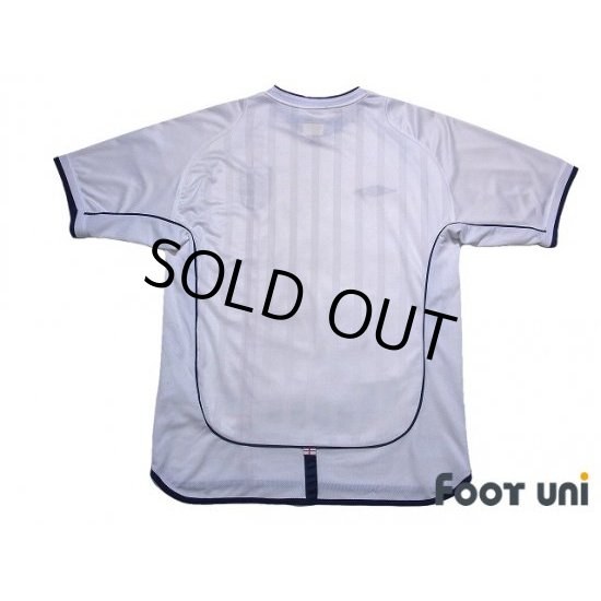 England 2002 Home Shirt - Online Shop From Footuni Japan