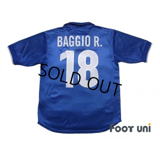Italy 1998 Home Shirt #18 Roberto Baggio - Online Store From Footuni Japan