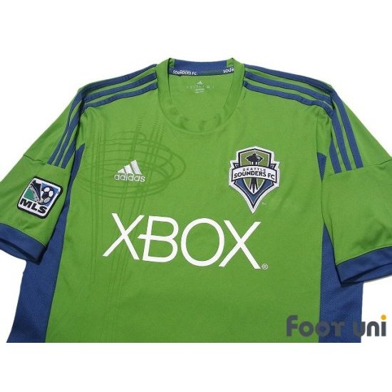 Seattle Sounders FC 2013-2014 Home Shirt Jersey adidas South America ...