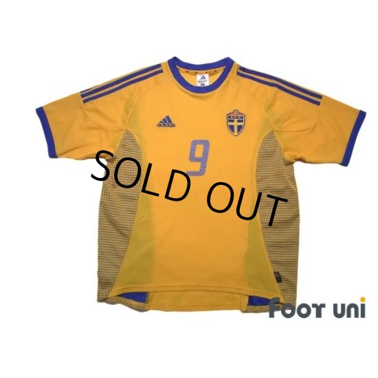 Sweden National Football Team 2002 Away Shirt #9 Fredrik Ljungberg ...